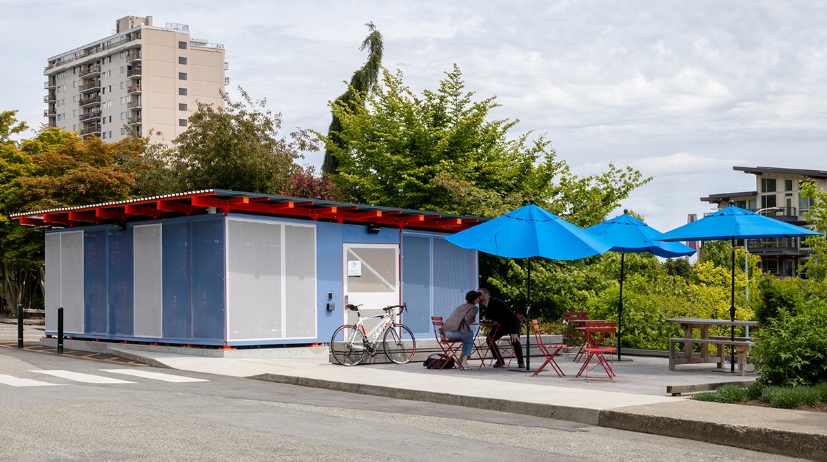 New Westminster City Hall Bike Enclosure | ph5 architecture